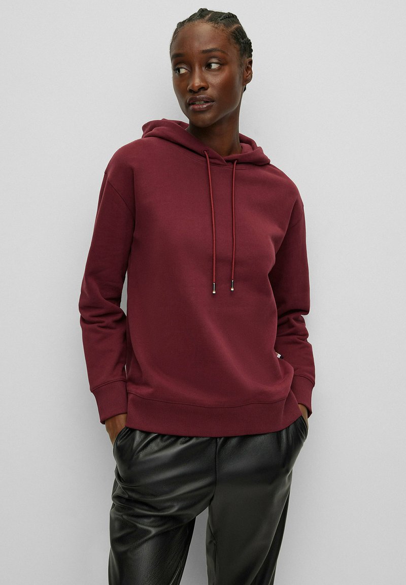 BOSS EDELIGHT - Hoodie - dark red two/dark red - Zalando.de