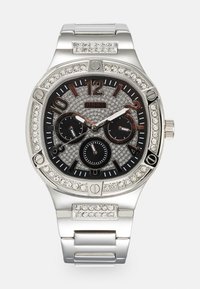Guess DUKE - Chronograph watch - silver-coloured - Zalando