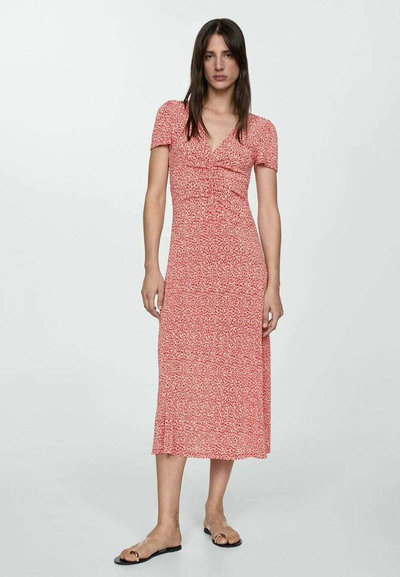 Mango POMA - Robe de jour - red/rouge - ZALANDO.FR