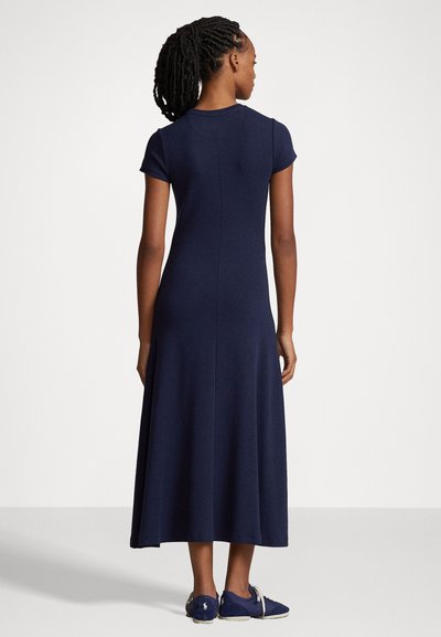 Polo Ralph Lauren SHORT SLEEVE DAY DRESS - Jerseykleid - cruise navy/blau - Zalando.de