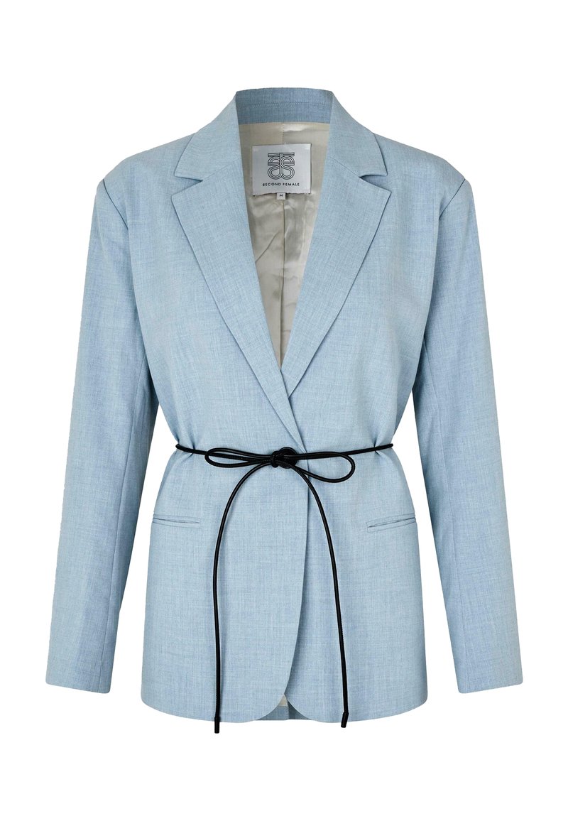 Second Female Halflange jas - blue/blauw - Zalando.nl