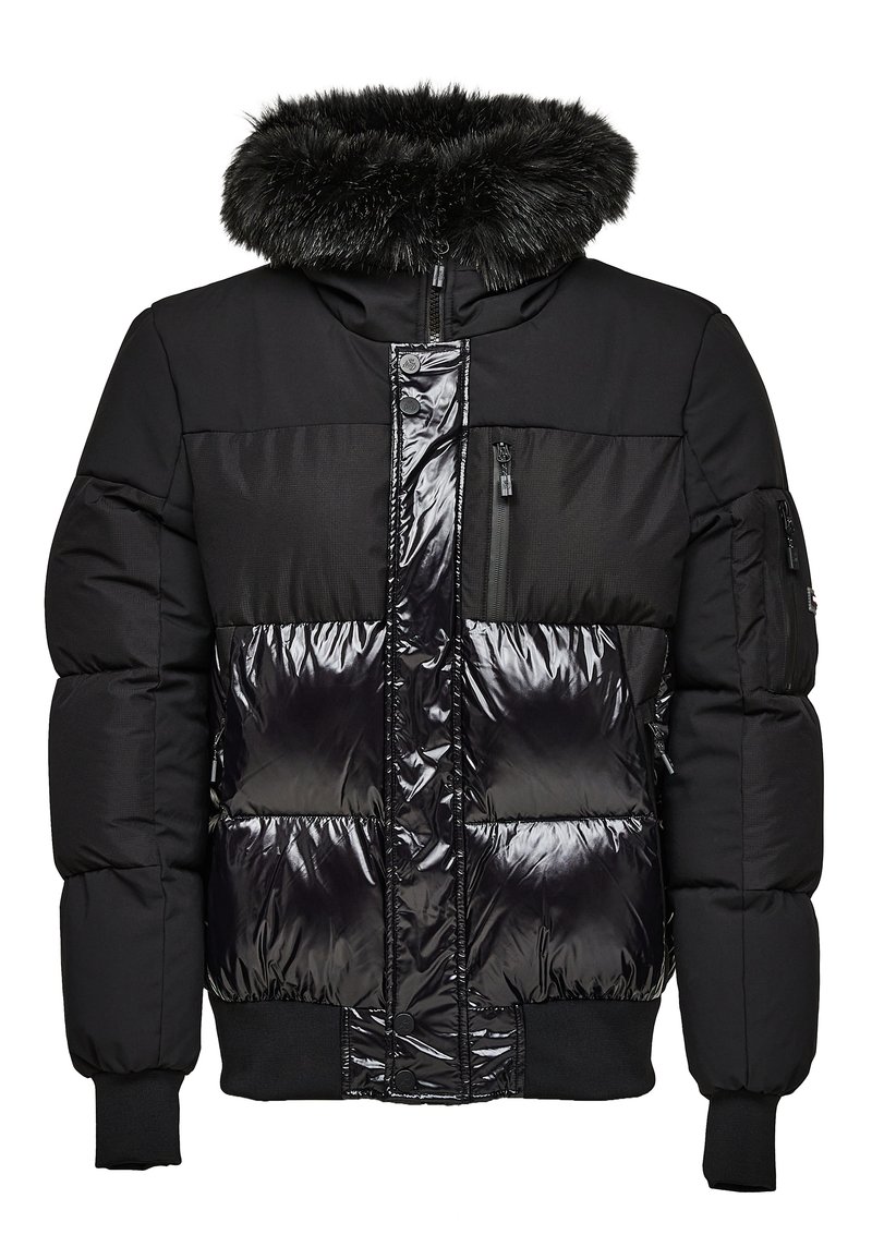 Kings Will Dream SANDERS PUFFER JACKET - Winter jacket - jet black ...