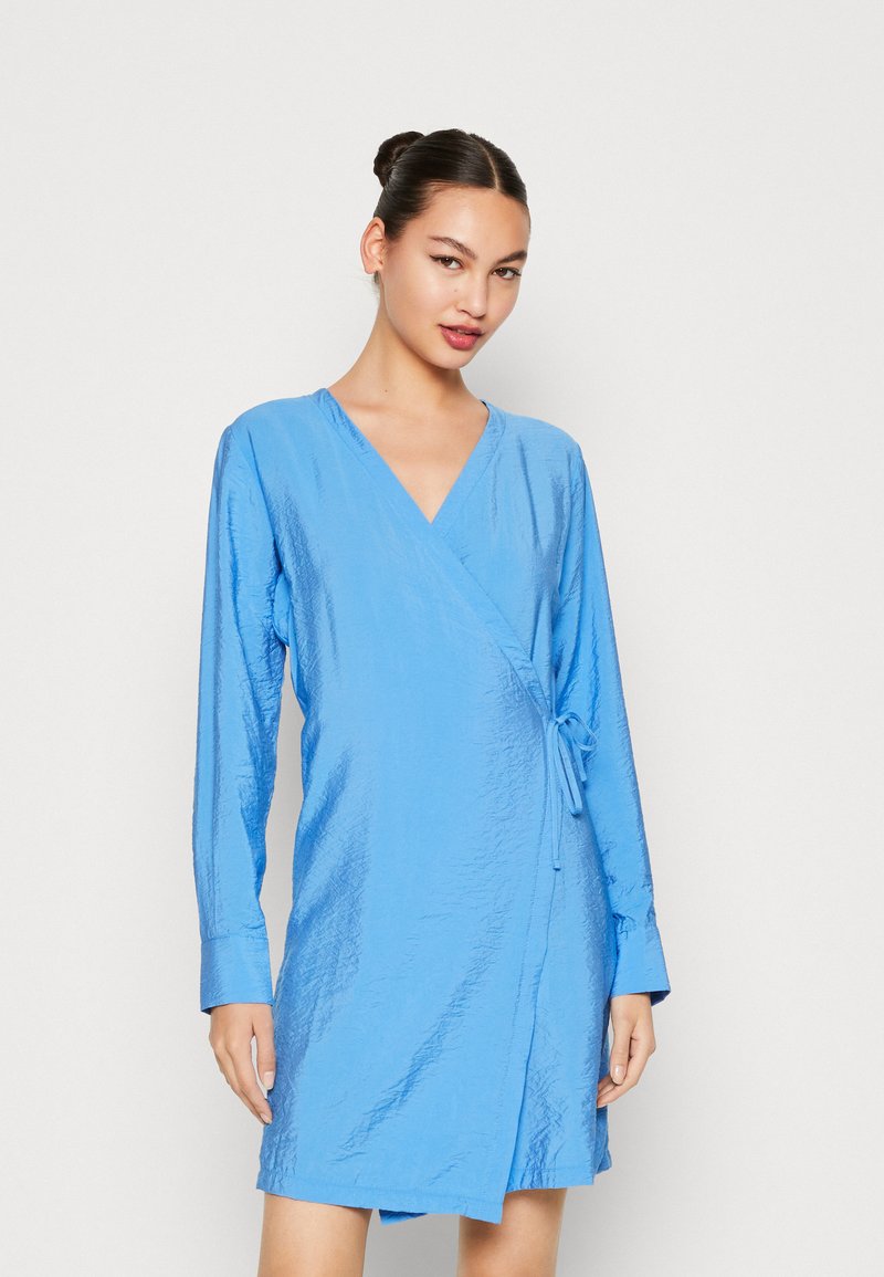 Envii VICTORIA SHORT DRESS - Day dress - blue/blue - Zalando.ie