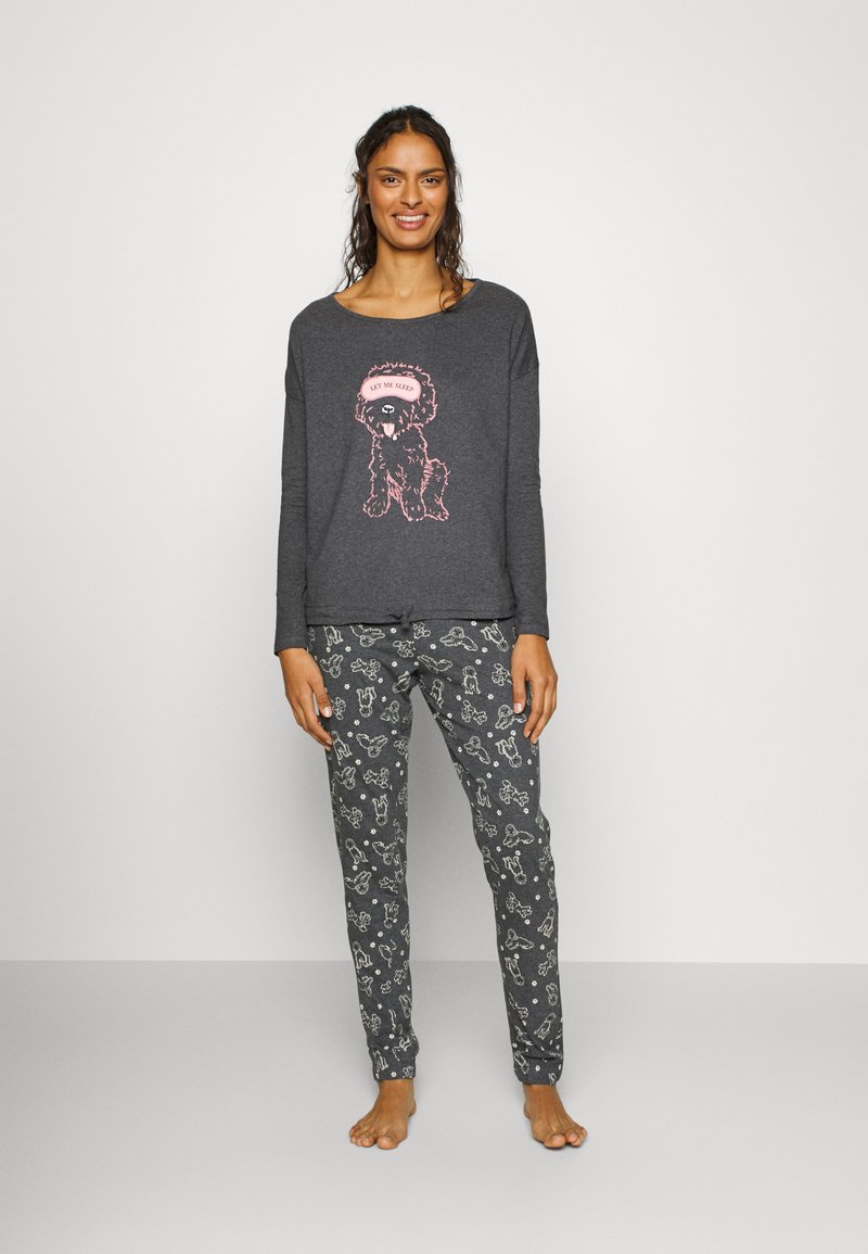 Pour Moi COCKAPOO SET - Pyjamas - greys/mörkgråmelerad - Zalando.se
