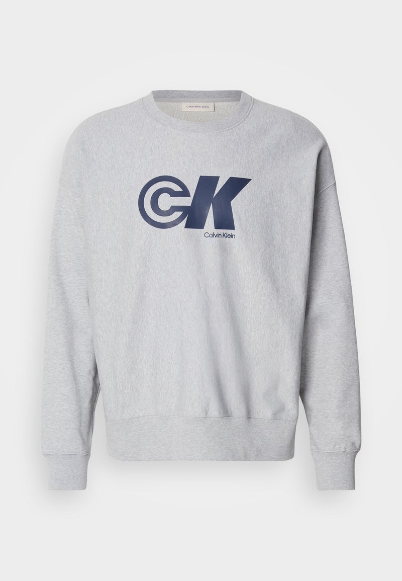 Calvin Klein Jeans Sudadera - heroic grey heather/gris - Zalando.es