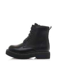 mtng BOTINES - Lace-up ankle boots - black/metallic black - Zalando