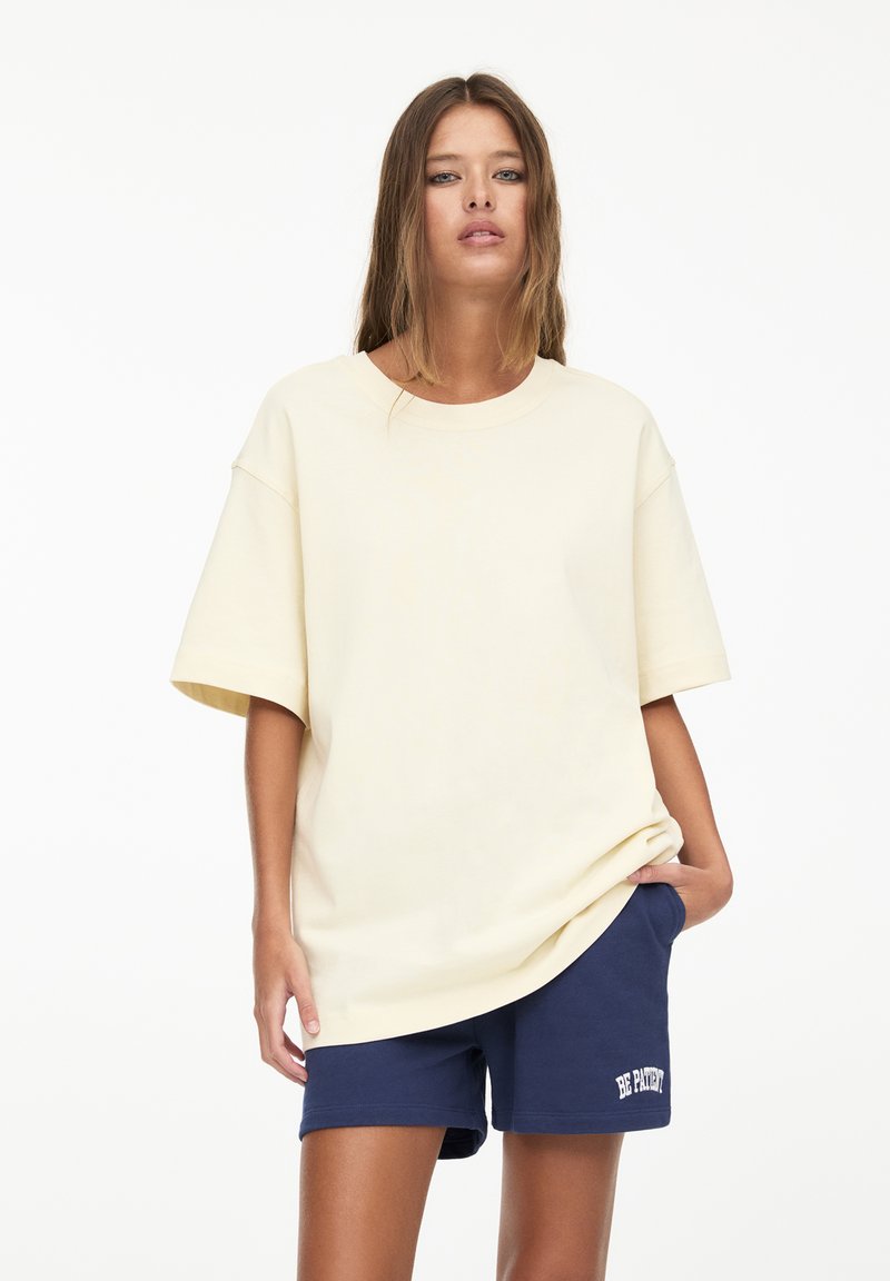 PULL&BEAR T-Shirt basic - beige - Zalando.de
