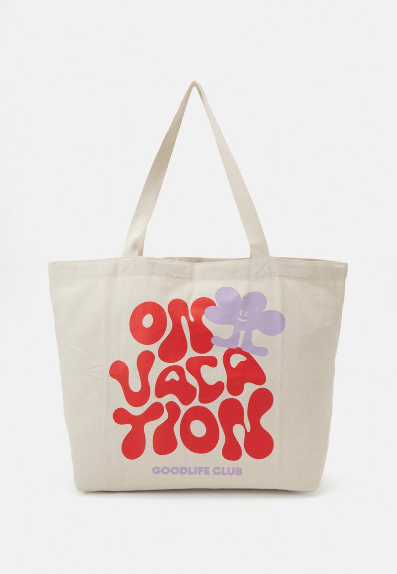 On Vacation GOODLIFE CLUB BEACH BAG UNISEX - Tote bag - natural/off ...