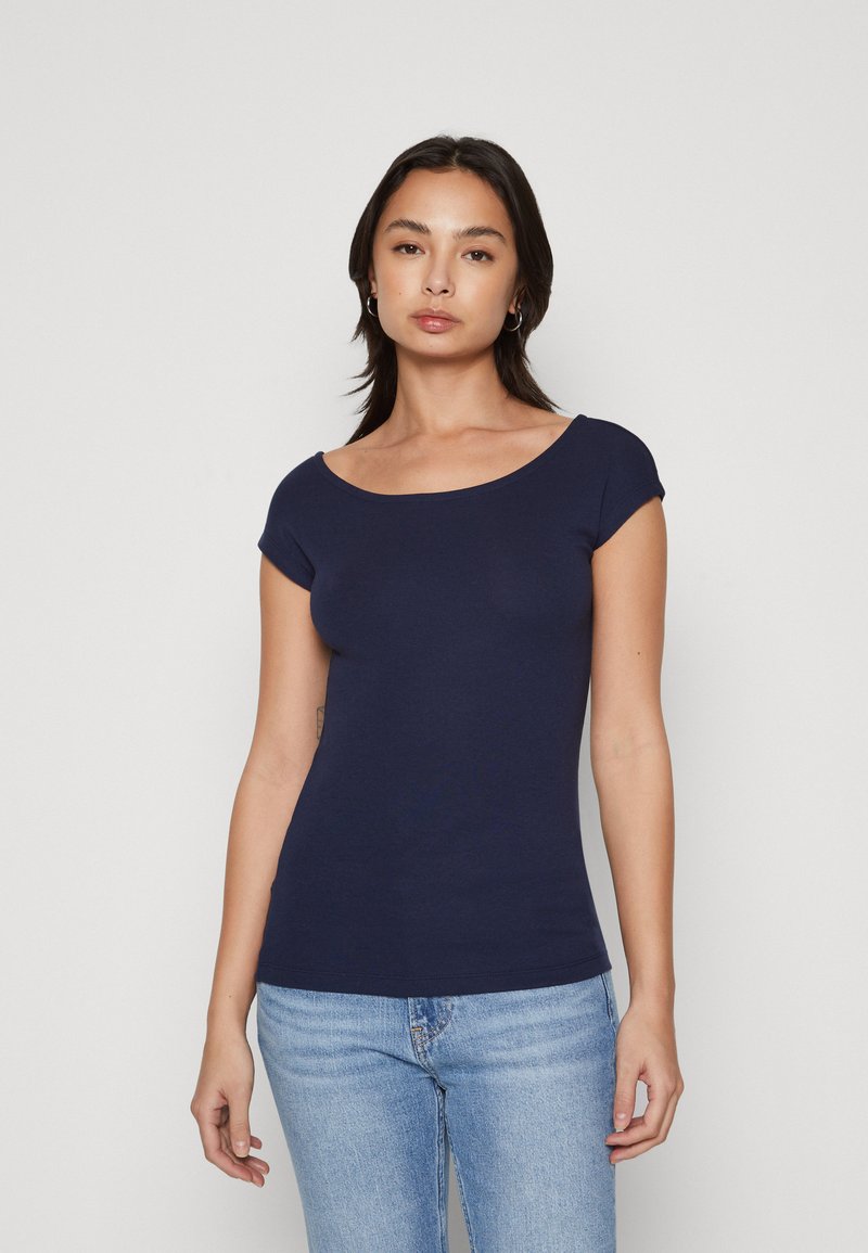 GAP Petite MOD BATEAU - T-Shirt basic - navy uniform/dunkelblau - Zalando.de