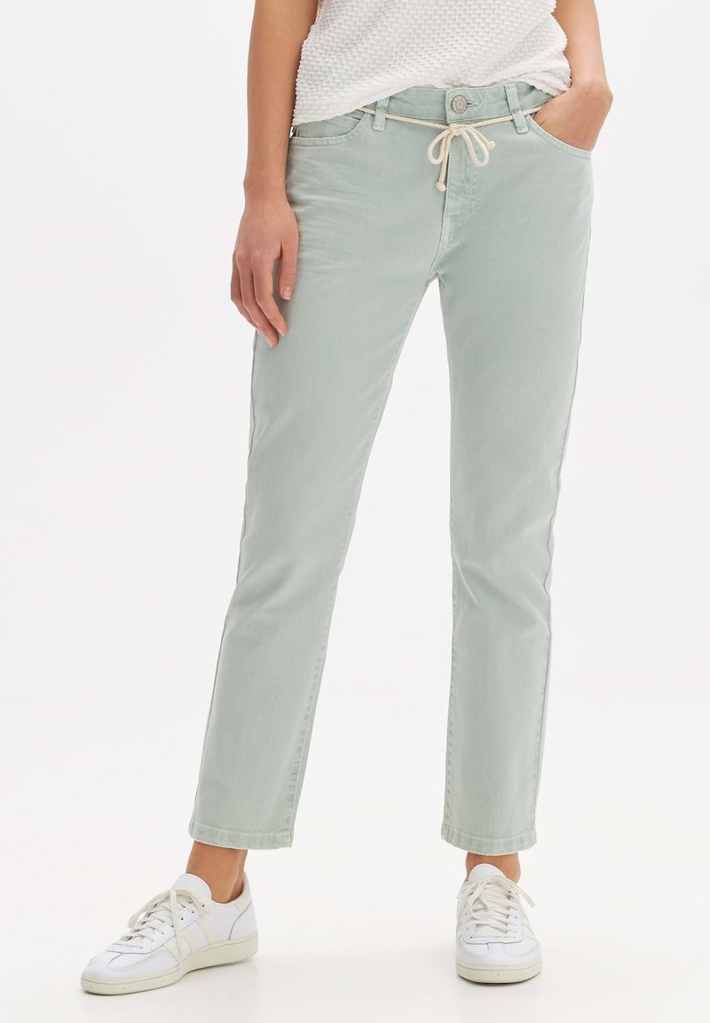 Opus LOUIS FRESH - Jeans Slim Fit - aloe green/mint - Zalando.de
