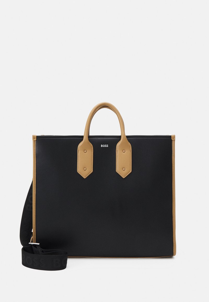 BOSS SANDY TOTE - Tote bag - black - Zalando