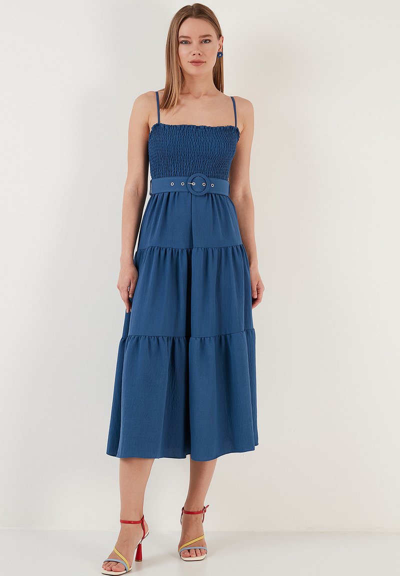 LELA REGULAR FIT - Rochie de zi - indigo/albastru regal - Zalando.ro