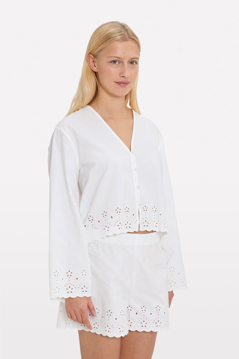 Envii BAIL SHIRT - Blouse - white - Zalando