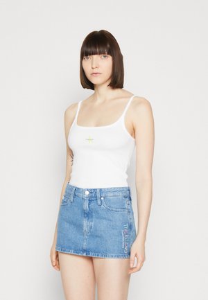 Calvin Klein Jeans CK TANK - Top - bright white/weiß - Zalando.ch