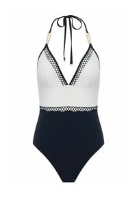 Reiss RAY BLOCK HALTER - Plavky - navy/modrá - Zalando.sk