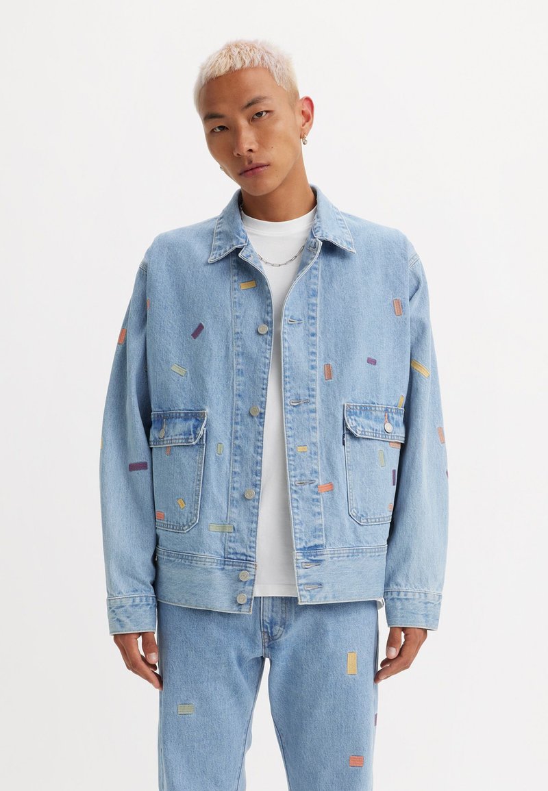 Levi's® MOJ UTILITY - Denim jacket - karachippu trucker/light-blue ...