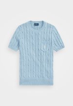 Polo Ralph Lauren TEE SHORT SLEEVE - T-Shirt basic - powder blue/blau ...