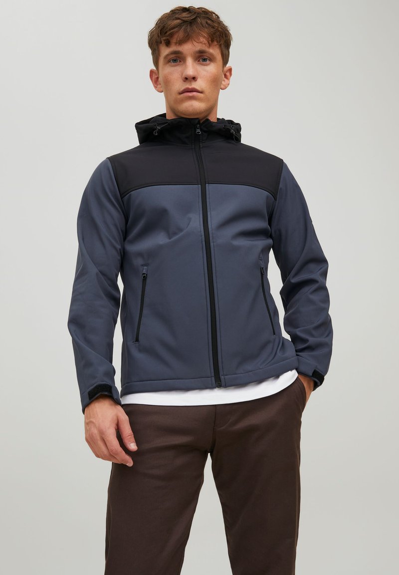 Jack & Jones JJEMARVIN NOOS - Blouson - ombre blue/bleu marine - ZALANDO.FR