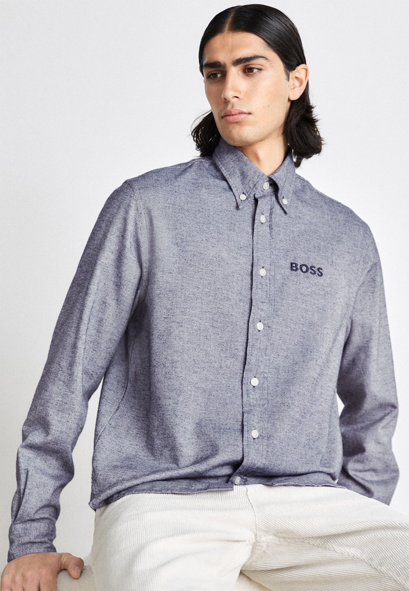 BOSS S-OWEN-BD-C1-E-234 - Shirt - navy/dark blue - Zalando.co.uk