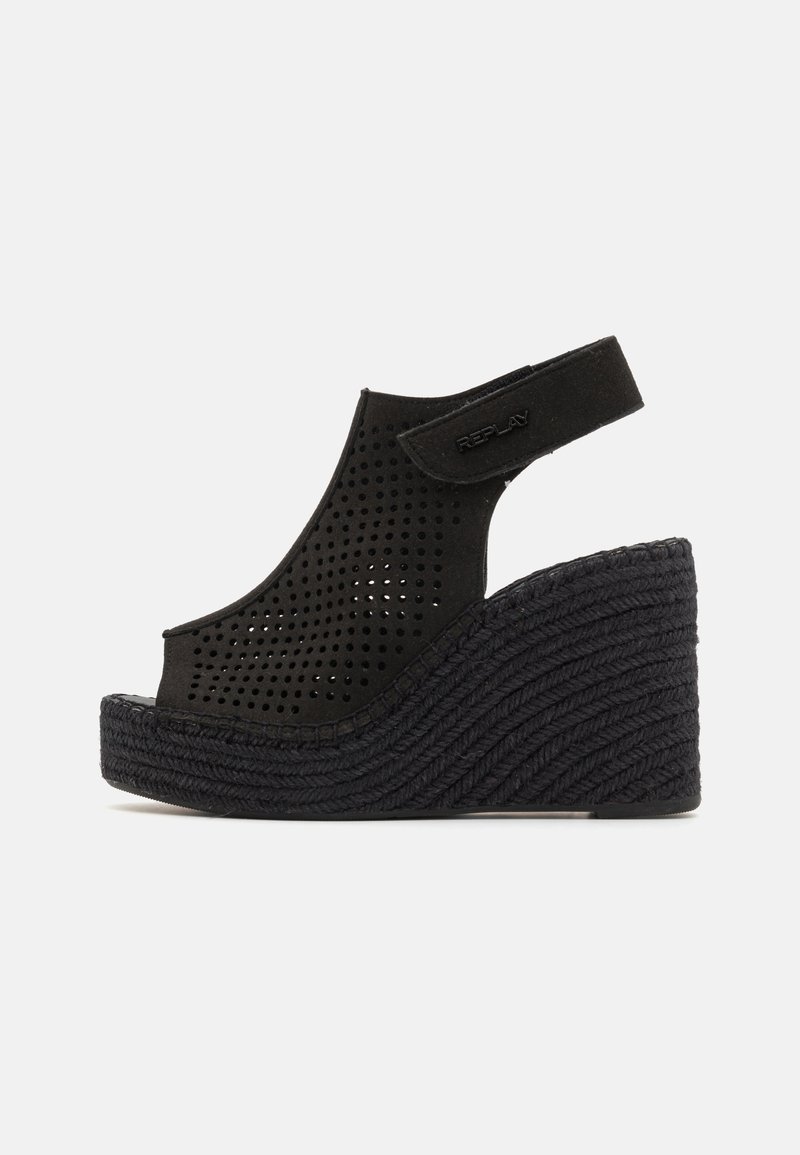 Replay JESS - Espadrillas - black/nero - Zalando.it