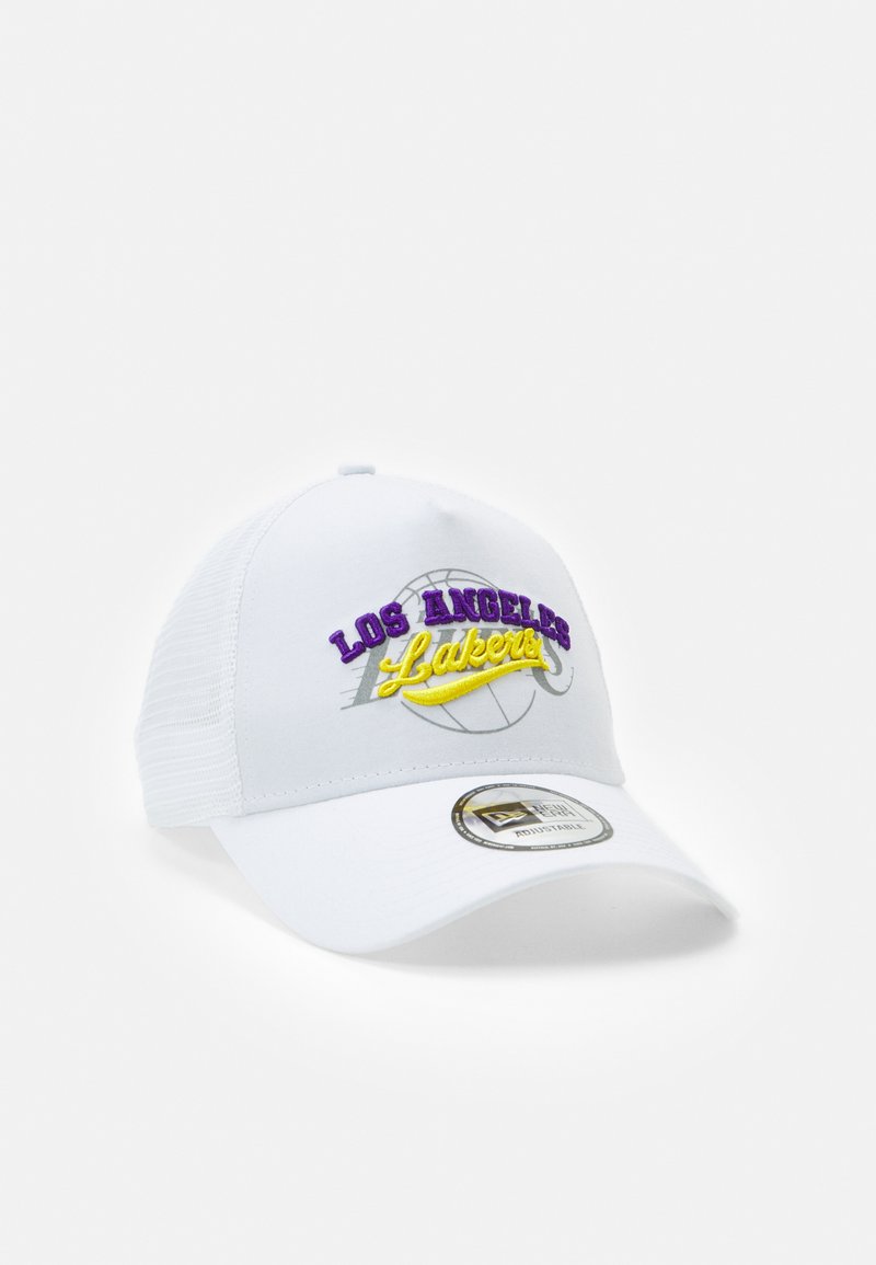 New Era OVERLAY TRUCKER UNISEX - Cap - weiß/hvit - Zalando.no