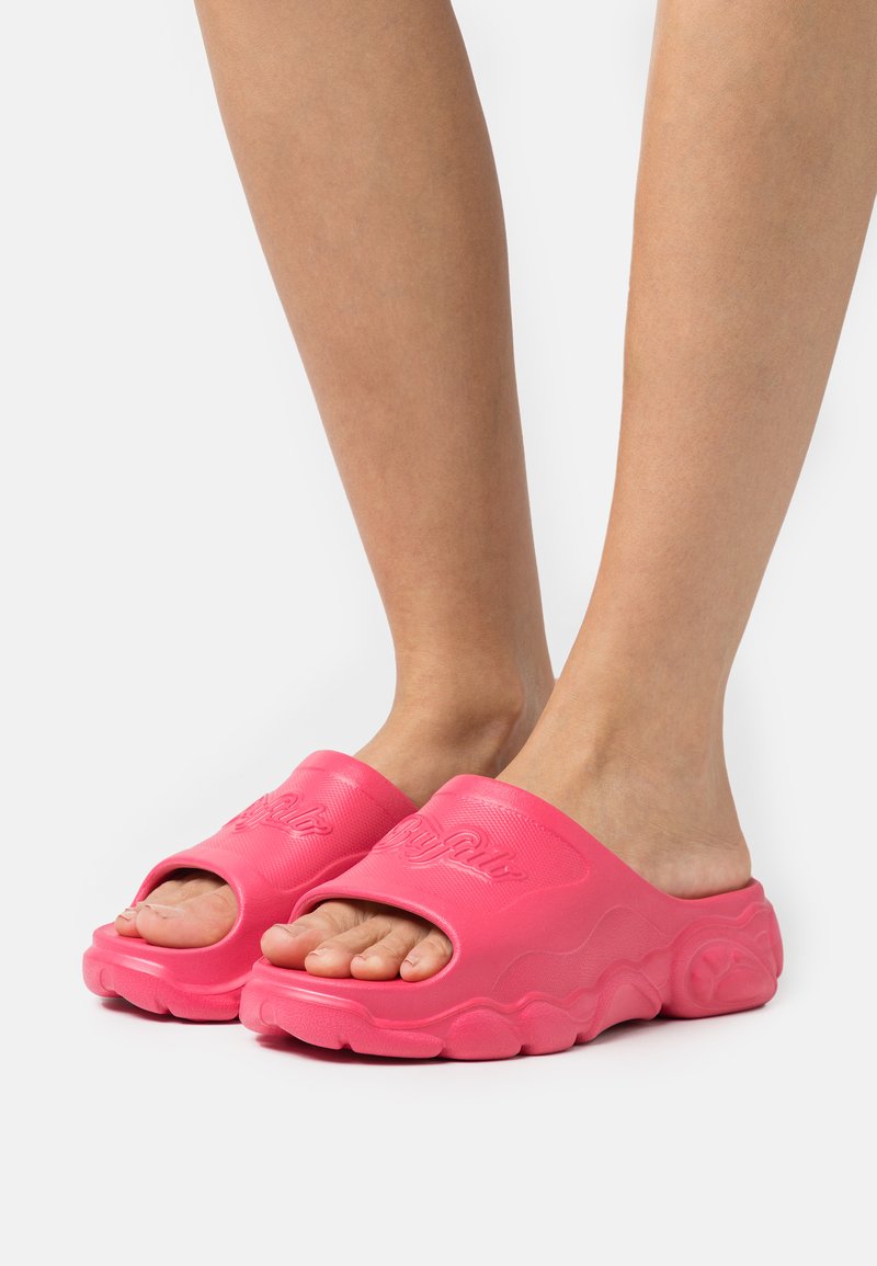 Buffalo SLIDE - Pool slides - hot pink/pink - Zalando.ie