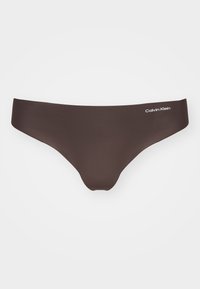 Calvin Klein Underwear THONG - Tanga - woodland/hnědá - Zalando.cz