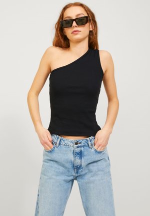 Next DOUBLE STRAP ONE SHOULDER - Top - white/wit - Zalando.nl