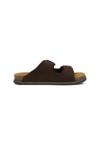 Desa DESA MAN SLIPPERS - Pantolette flach - brown/braun - Zalando.at