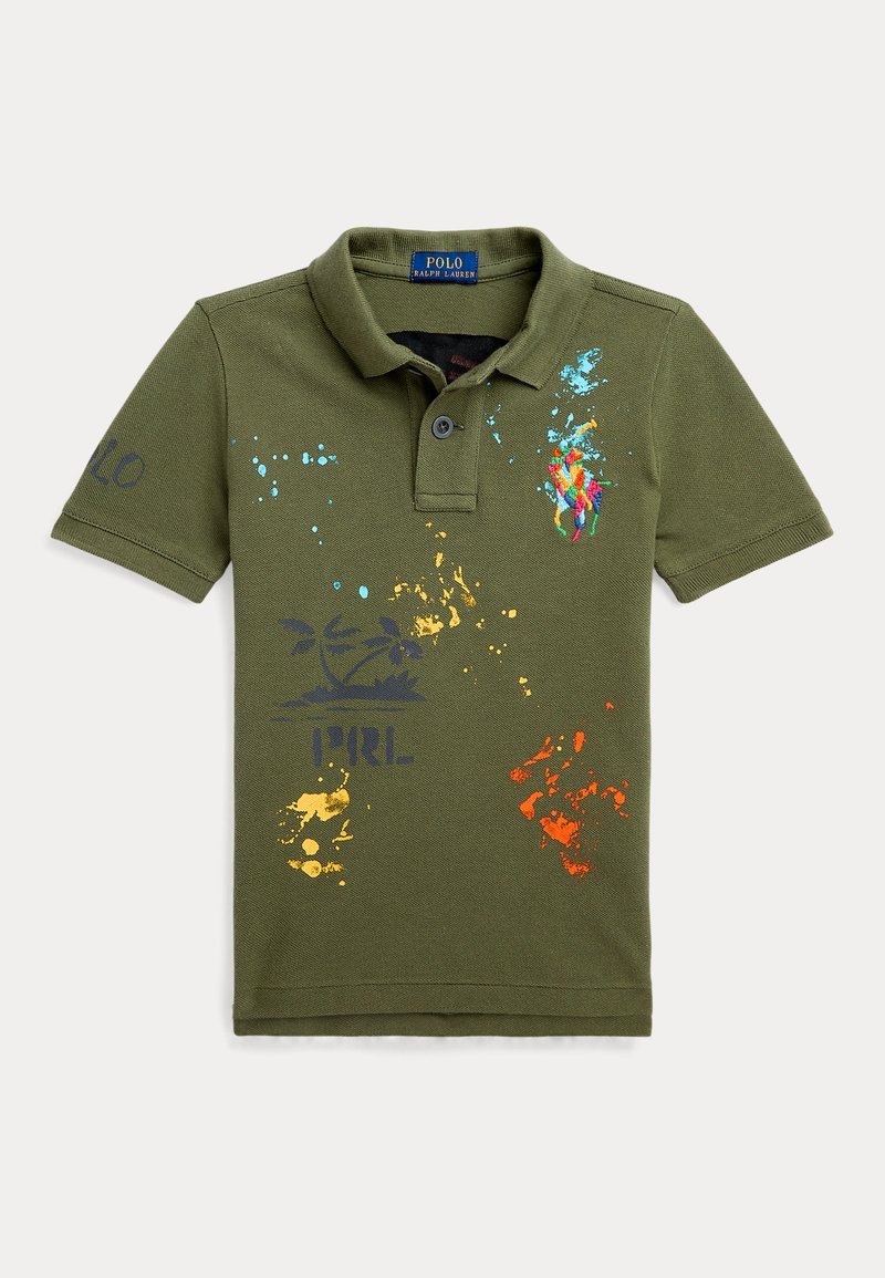 Polo Ralph Lauren Polo shirt - dark sage/khaki - Zalando.co.uk
