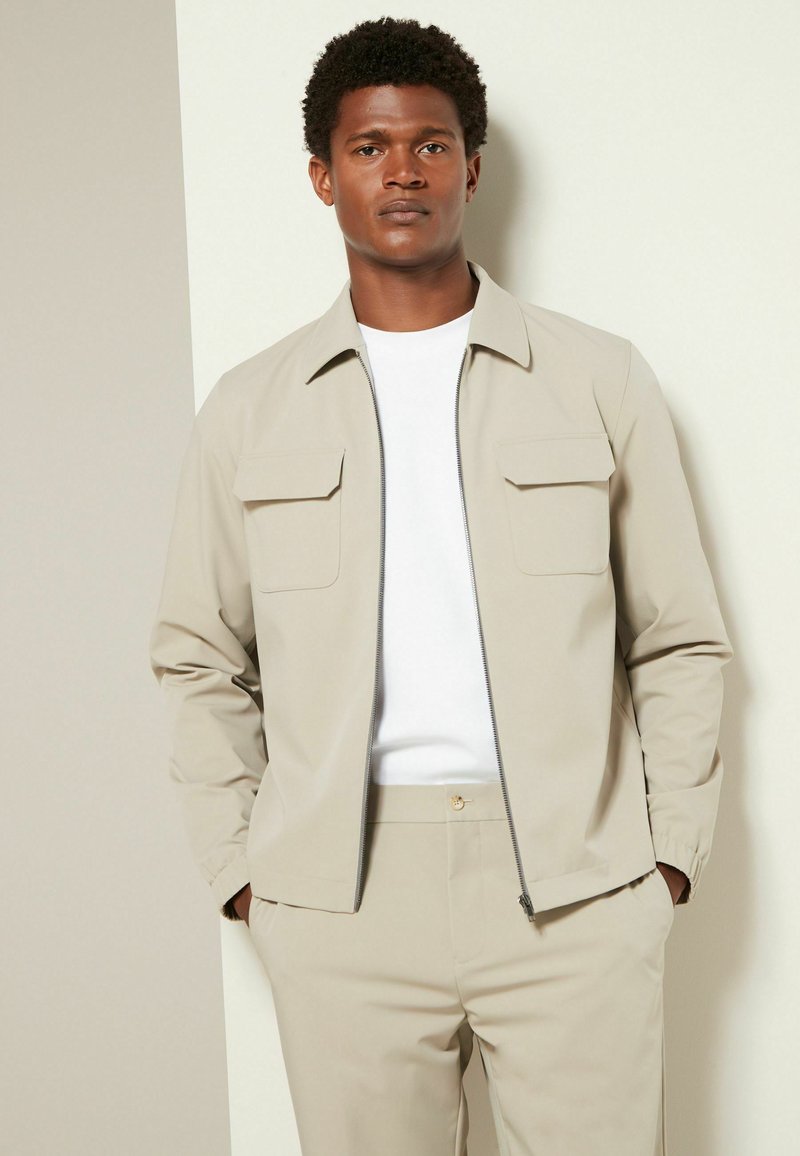 Next REGULAR FIT - Kurtka wiosenna/beżowy - Zalando.pl