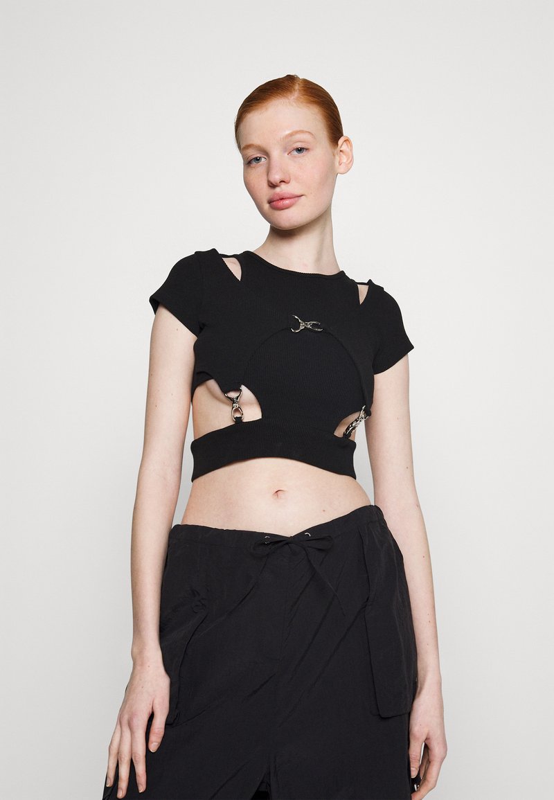 The Ragged Priest VAMP - Nyomott mintás póló - black/fekete - Zalando.hu