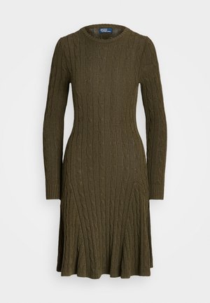 Polo Ralph Lauren SHORT SLEEVE DAY DRESS - Žerzejové šaty - cruise navy/modrá - Zalando.cz