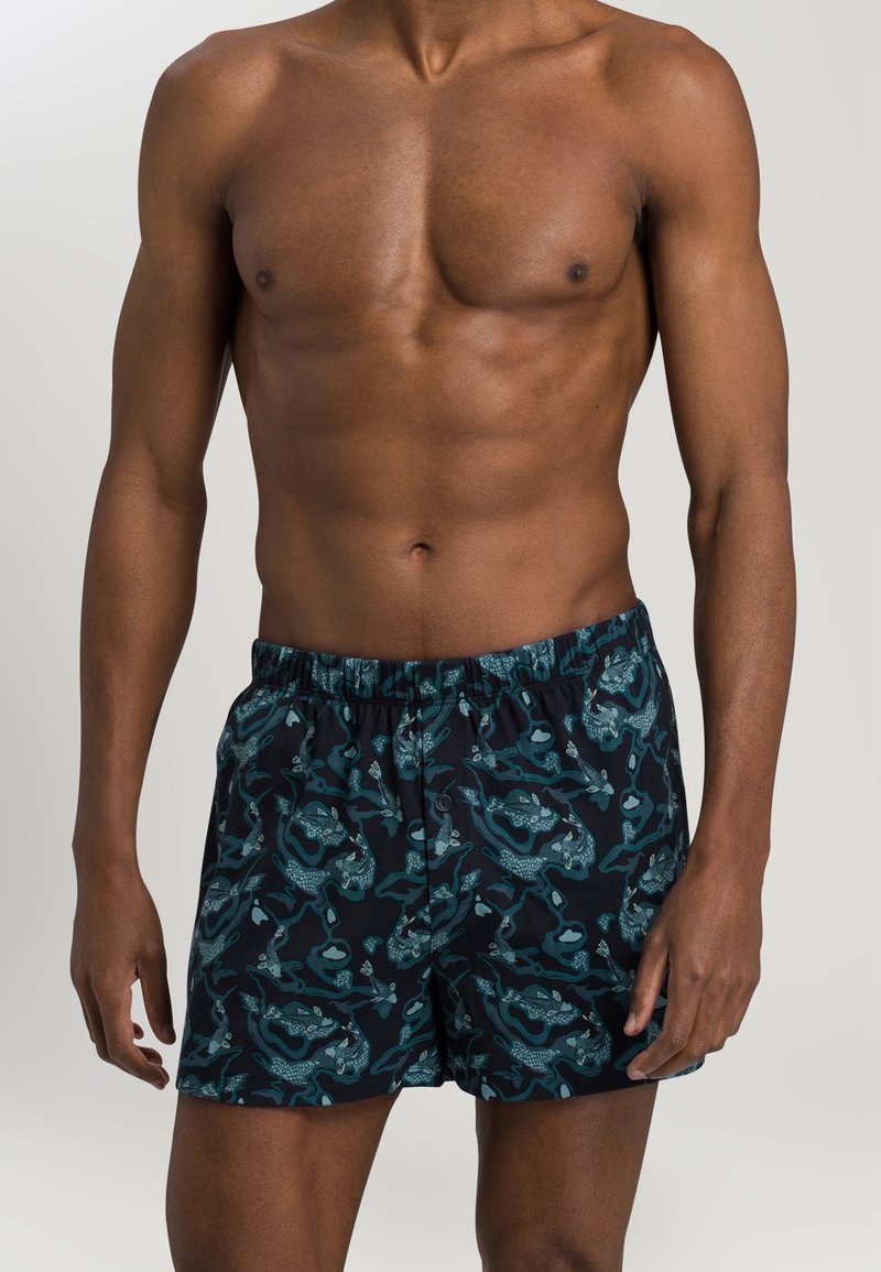 Hanro FANCY - Boxer - floating ocean/blu scuro - Zalando.it