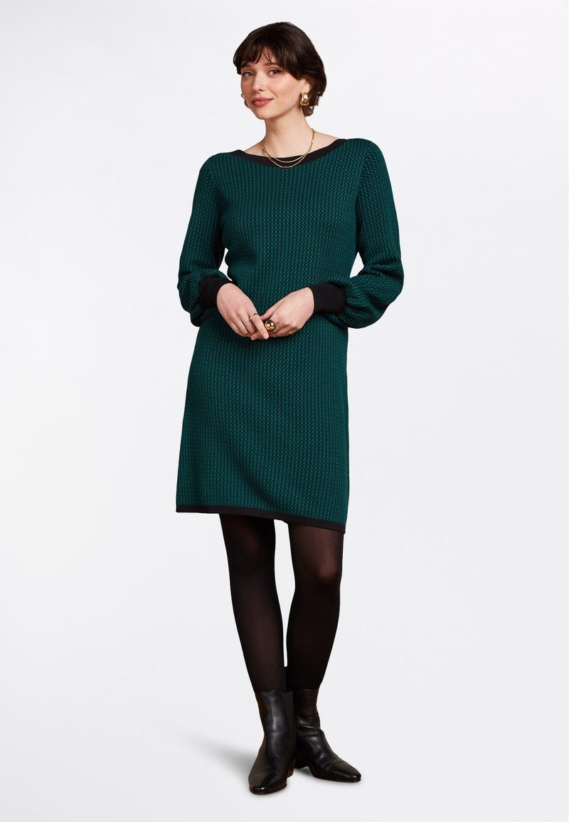 King Louie AUDREY TEDDY - Robe de jour - antique green/vert - ZALANDO.FR