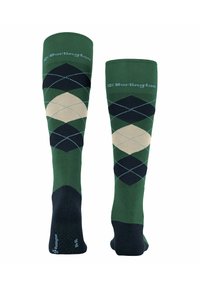 Burlington RIDER BOY PLUSH SOLE - Kniestrümpfe - eucalyptus/grün ...