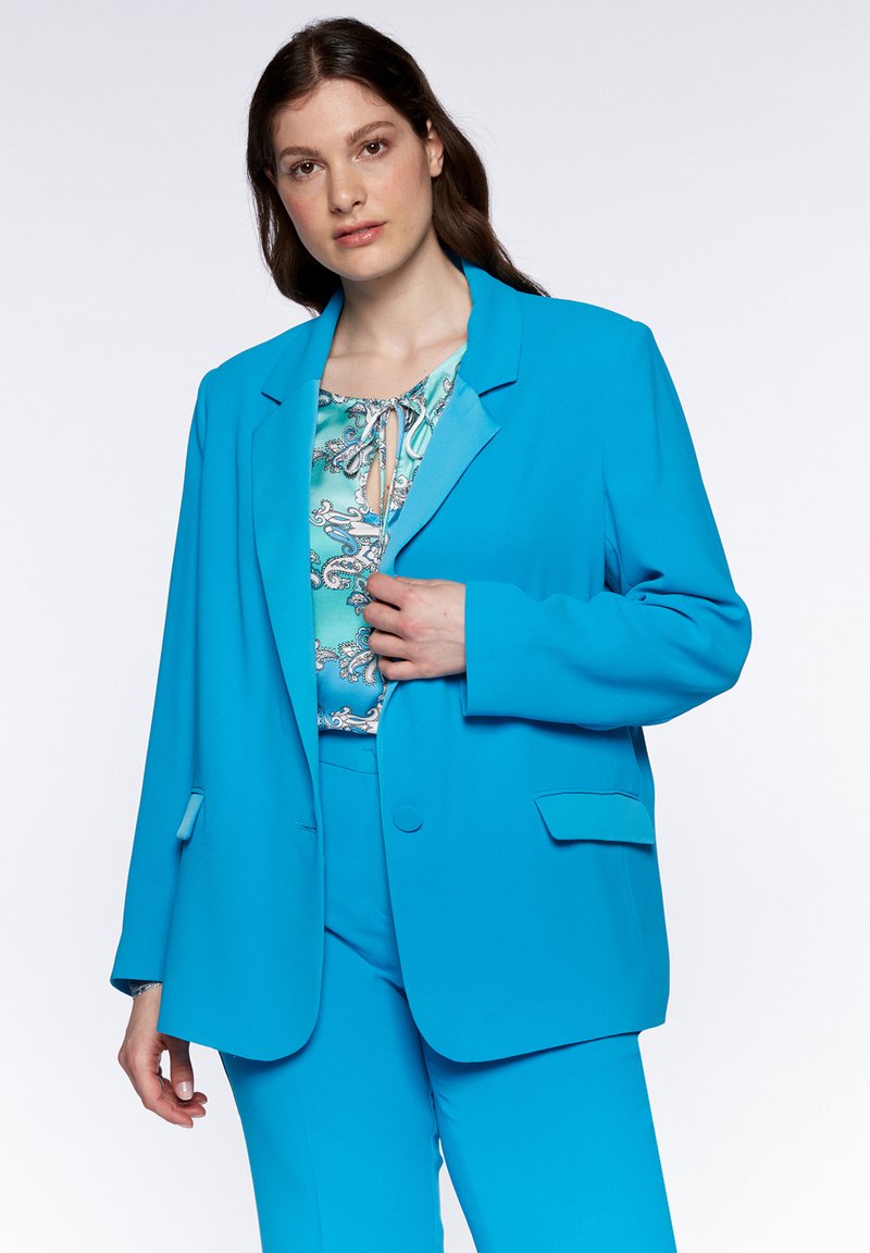 Fiorella Rubino ELEGANTE IN CADY - Kurzmantel - azzurro/hellblau ...