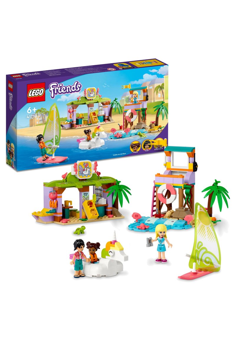 LEGO 41710 FRIENDS SURFER BEACH FUN HOLIDAY SET WITH UNICORN FLOATIE ...
