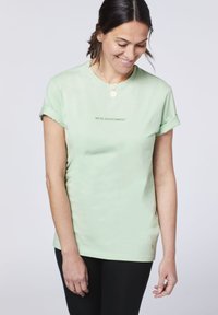 Detto Fatto UNISEX MIT QR-CODE - T-Shirt print - silt green/mint ...