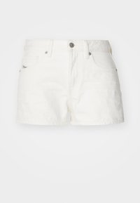 Diesel DE-YUBA - Denim shorts - white - Zalando.ie