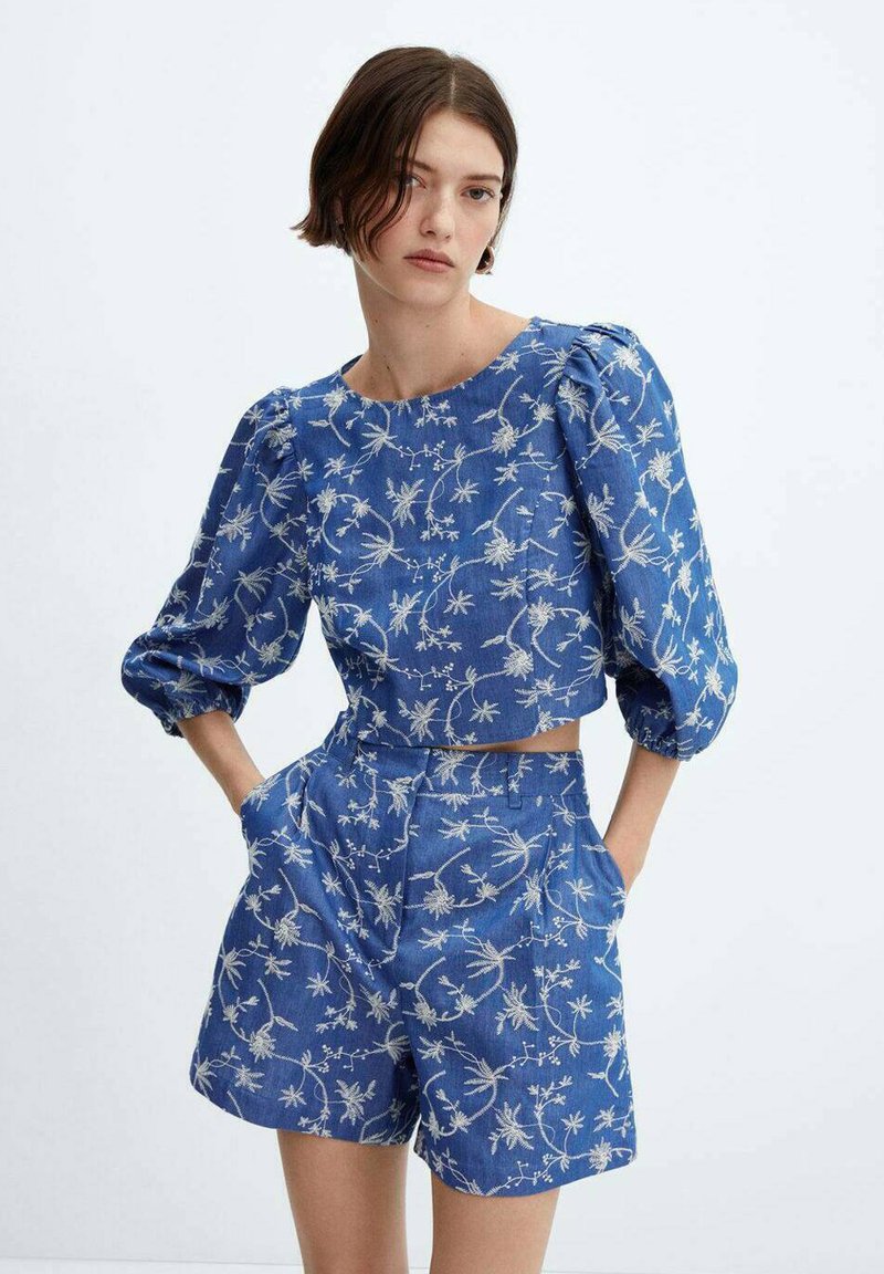 Mango DAISY-H - Blouse - dark blue/donkerblauw - Zalando.nl