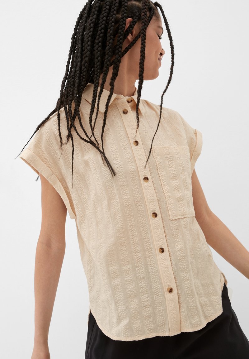 QS Camicia - helles sand/avorio - Zalando.it