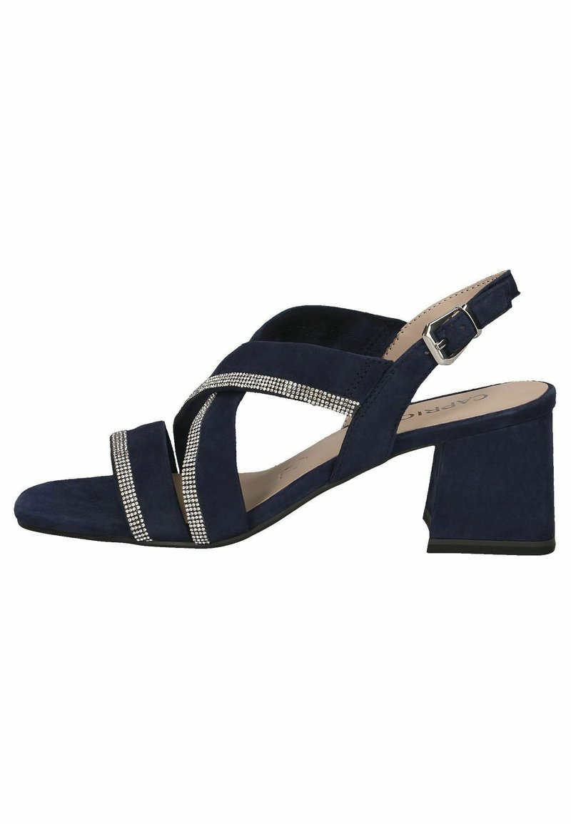 Caprice Sandals - ocean suede/blue - Zalando