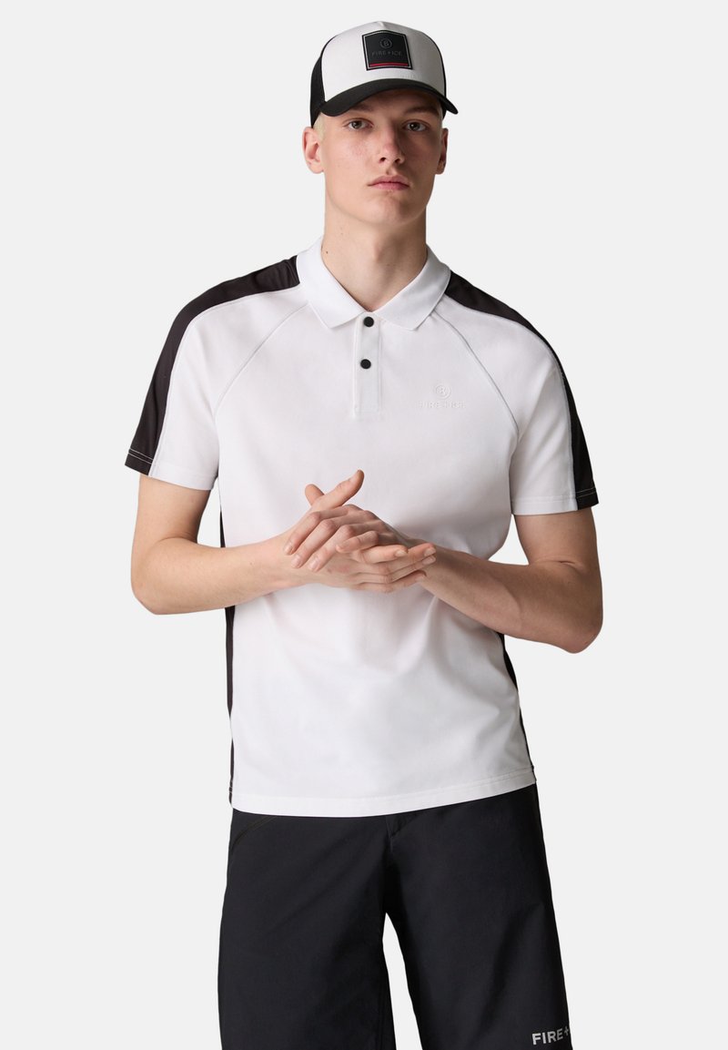 Bogner Fire + Ice MOLAR - Polo shirt - weiß schwarz/white - Zalando