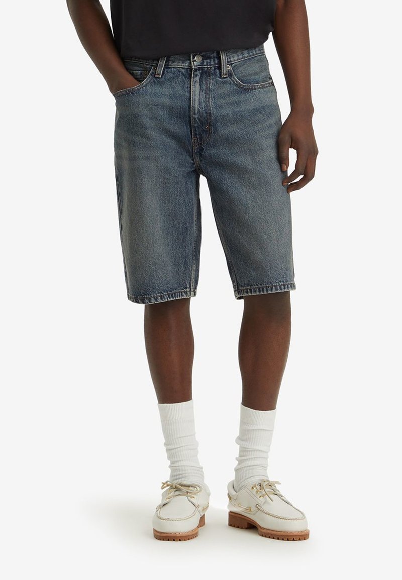 Levi's® LOOSE - Jeansshort - blue night shades/blauw denim/bluedenim ...