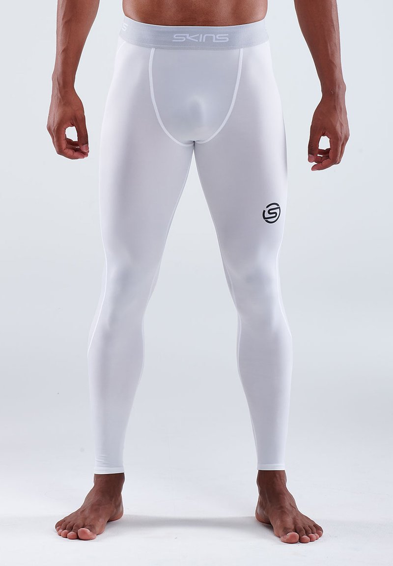 Skins KOMPRESSIONSHOSE S1 LONG TIGHTS - Onderbroek - white/wit - Zalando.nl