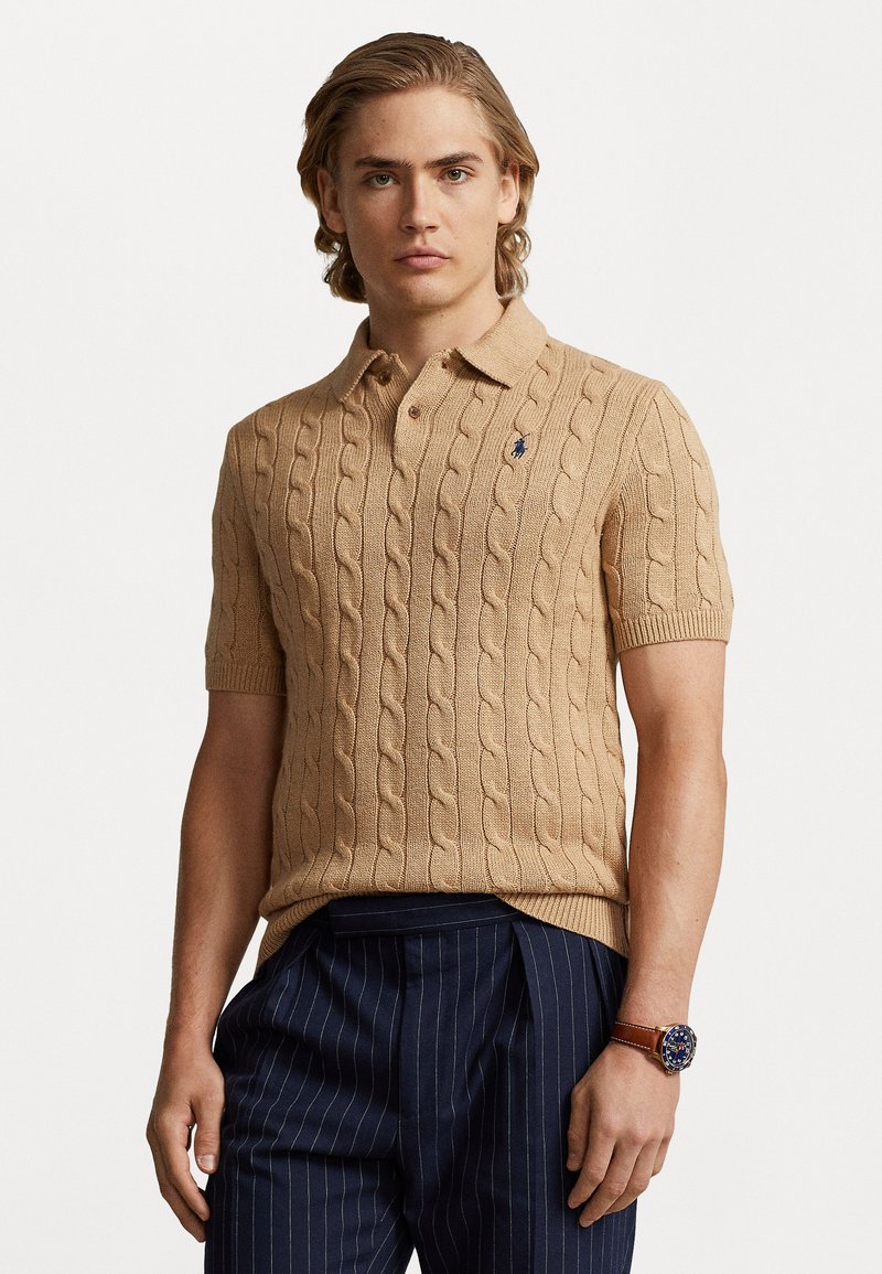Polo Ralph Lauren SHORT SLEEVE - Polo shirt - camel - Zalando.ie