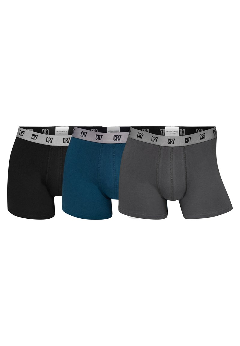 Cristiano Ronaldo Cr7 3 Pack Alushousut Black Teal Monivärinen