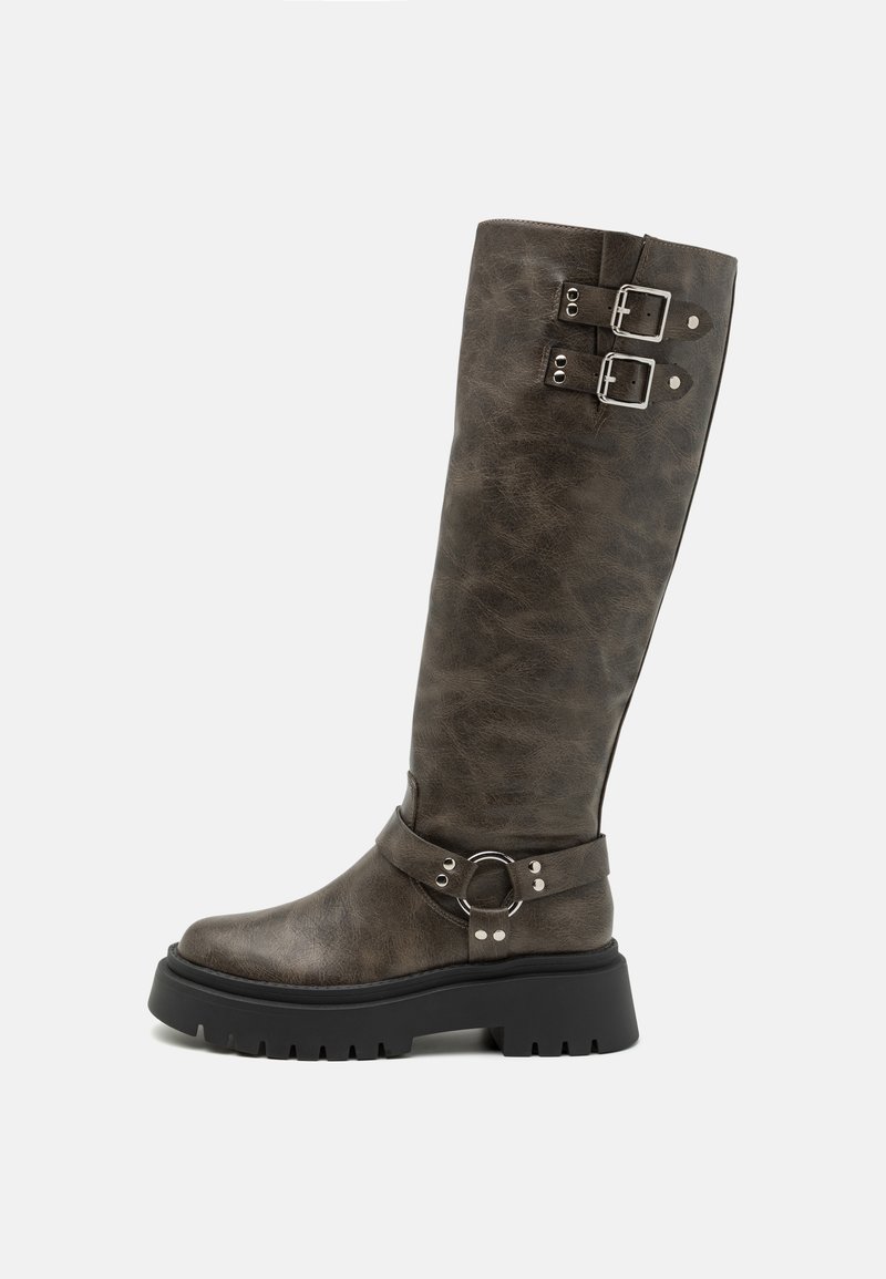 RAID DERRY - Stivali con i tacchi - grey/grigio - Zalando.it