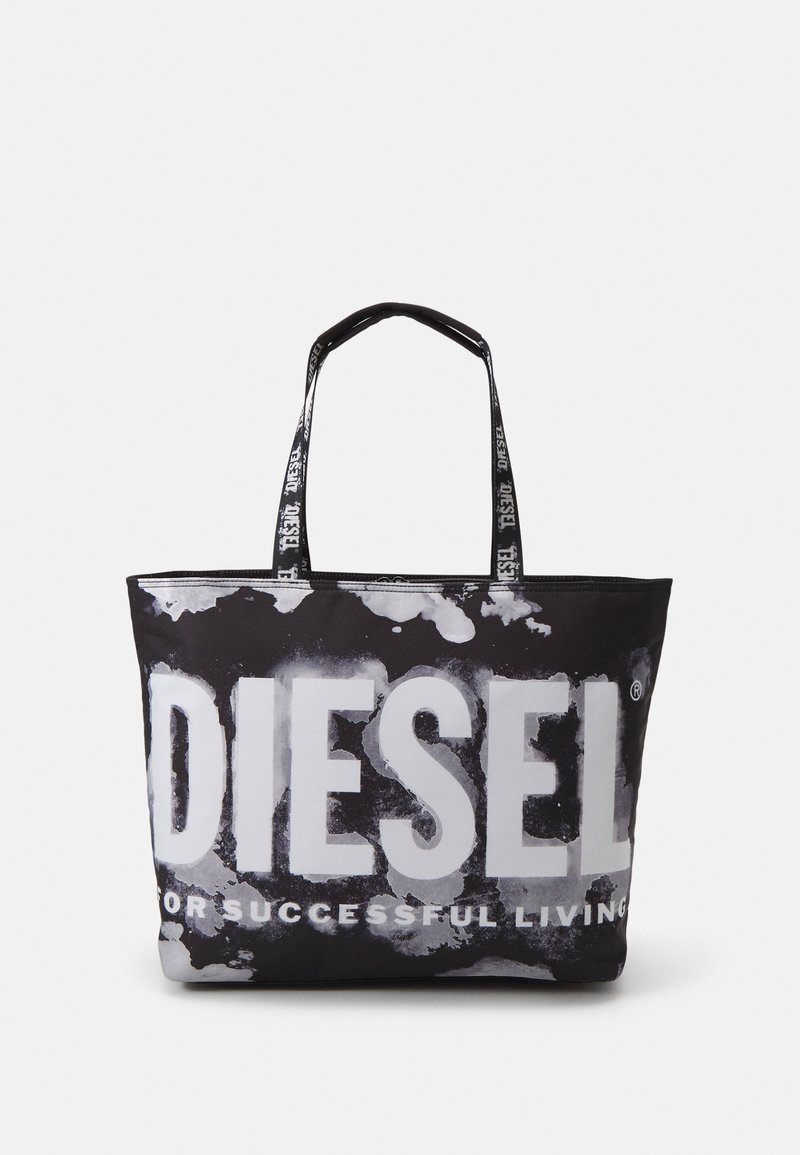 Diesel RAVE TOTE UNISEX - Velká kabelka - black/white/grey/černá ...